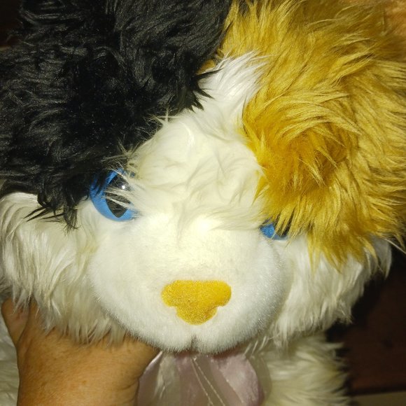 Aurora | Toys | Calico Xl Realistic Cat Stuffed Animal By Aurora Laying ...